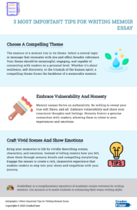 Free Memoir Essay Examples. Best Topics, Titles