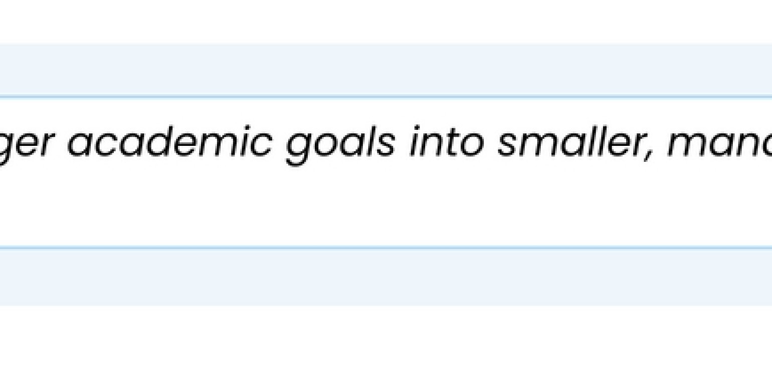 SMART Goals Examples for Students: Planning Your Semester by